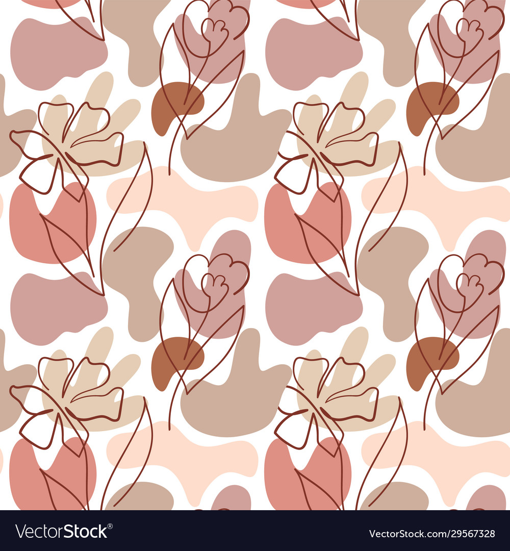 Collage style seamless repeat pattern Royalty Free Vector