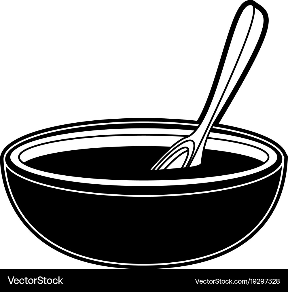 Spa sea salt in bowl Royalty Free Vector Image