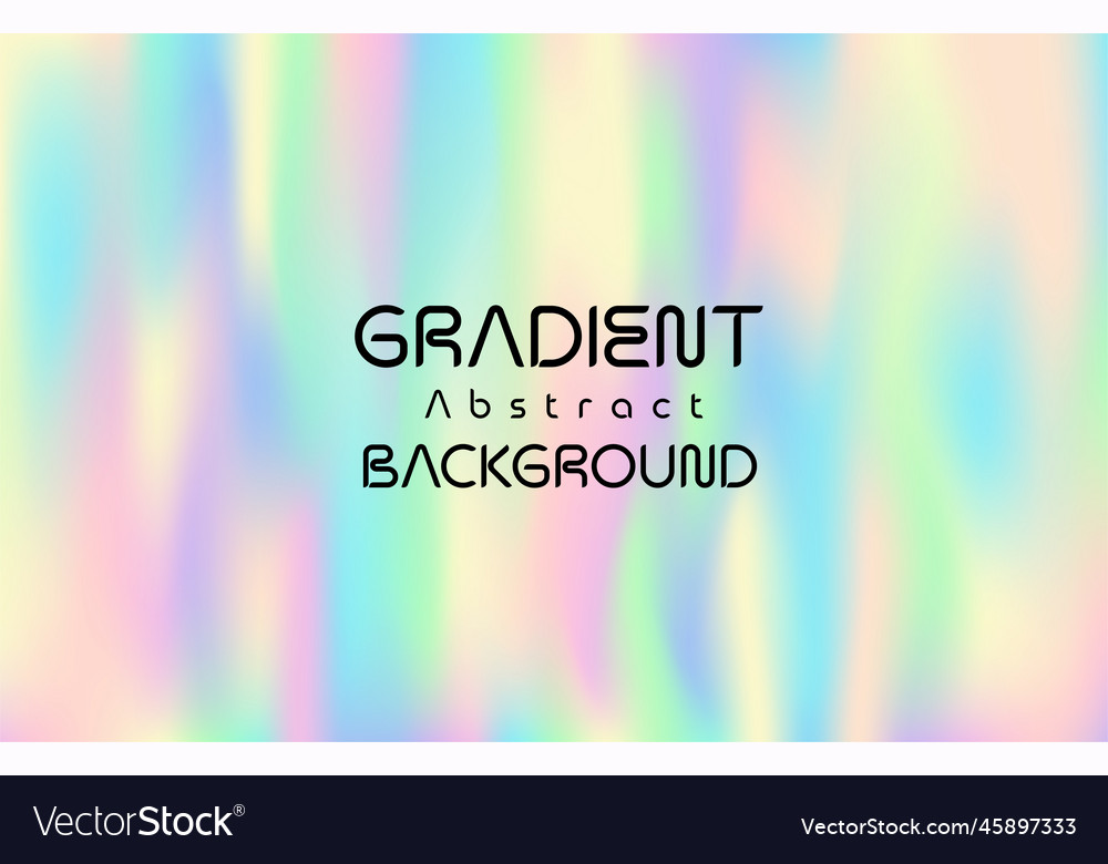 Pastel gradient psychedelic background Royalty Free Vector
