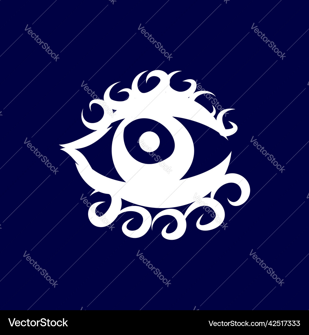Symbol of eye Royalty Free Vector Image - VectorStock