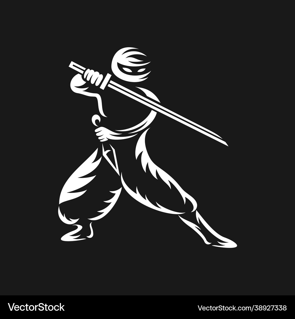 Ninja Sword Logo