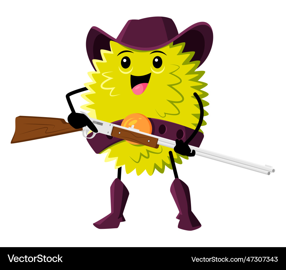 Cartoon durian or jackfruit fruit ranger character