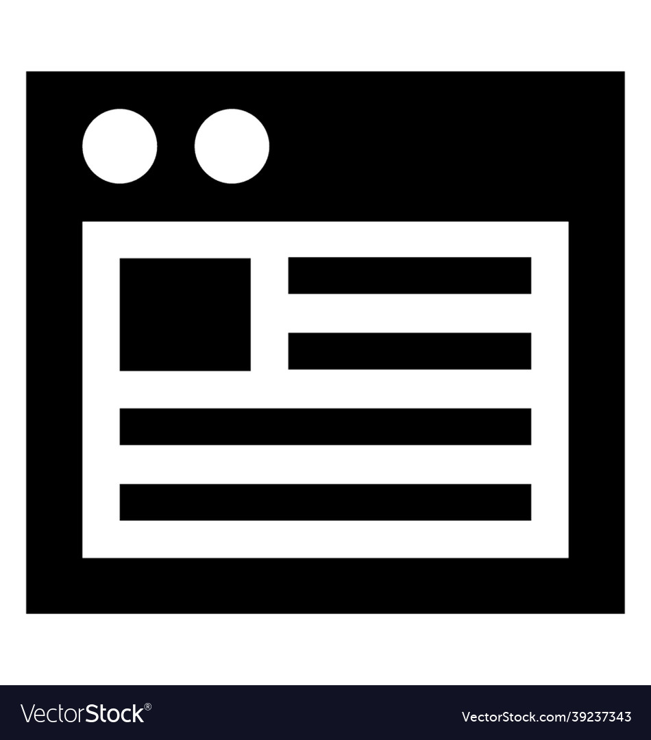 Website Royalty Free Vector Image - VectorStock