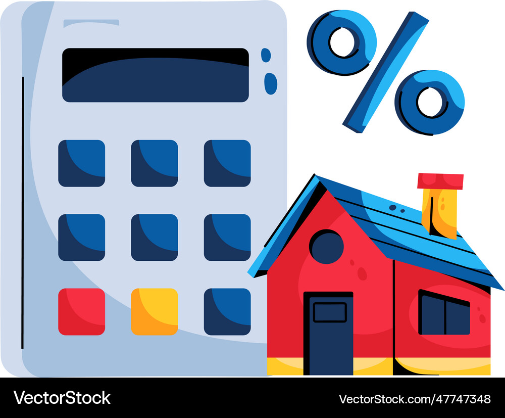 Property tax Royalty Free Vector Image - VectorStock
