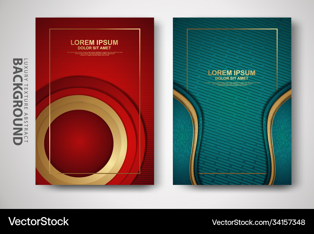 Set cover design template with futuristic Vector Image