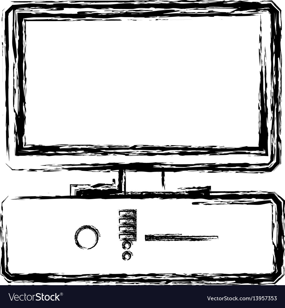 Pc computer technology Royalty Free Vector Image