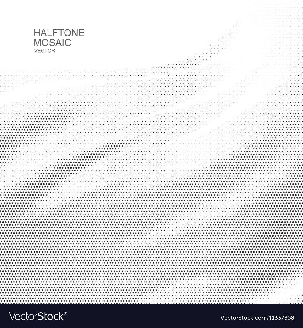 Halftone pattern Royalty Free Vector Image - VectorStock