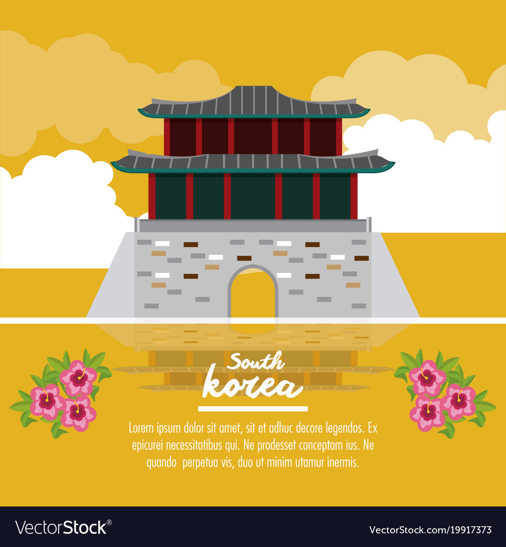 South korea infographic Royalty Free Vector Image South korea infographic Royalty Free Vector Image