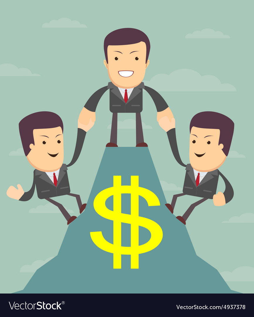 Business team Royalty Free Vector Image - VectorStock