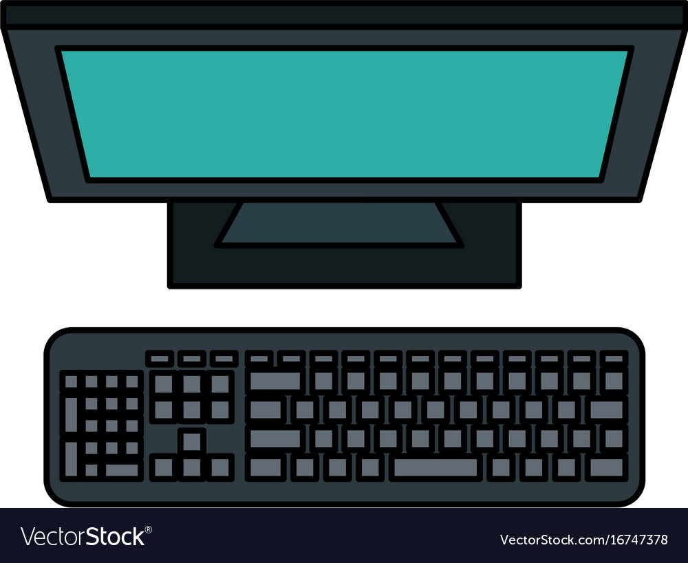 Computer icon image Royalty Free Vector Image - VectorStock