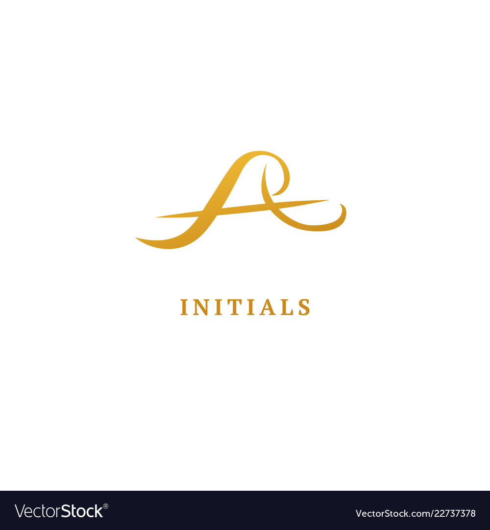 Monogram design elements graceful template Vector Image