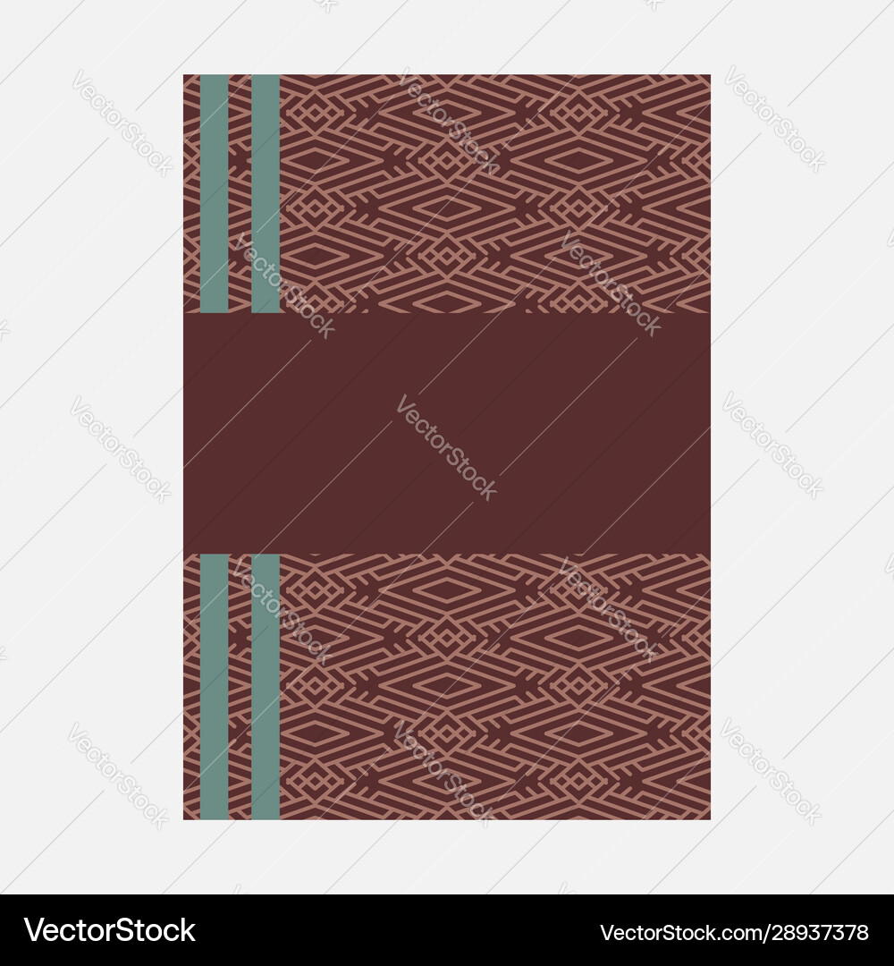 Vintage book layouts and design - covers Vector Image