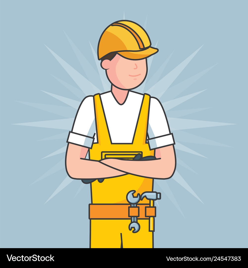 Happy labour day Royalty Free Vector Image - VectorStock