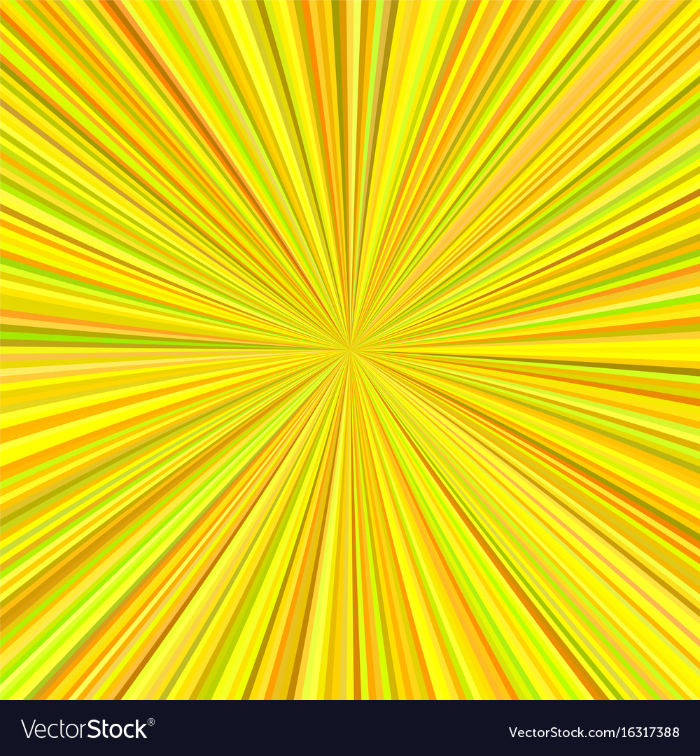 Abstract Sun Burst Background From Radial Stripes Vector Image