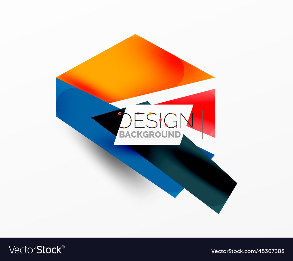 Background Abstract Overlapping Shapes Minimal Vector Image