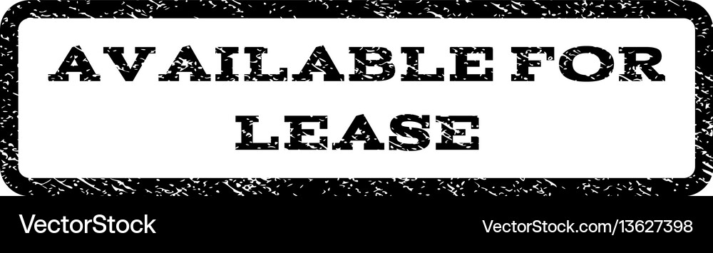 Available for lease watermark stamp Royalty Free Vector