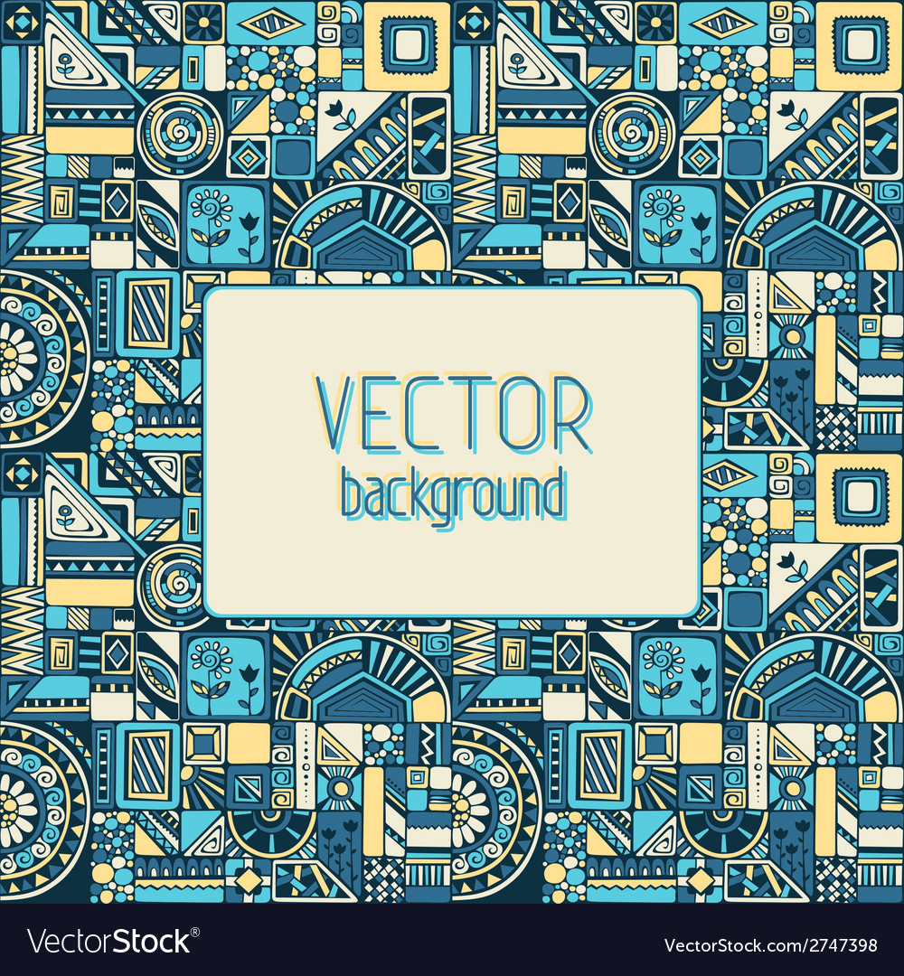 Geometric background Royalty Free Vector Image