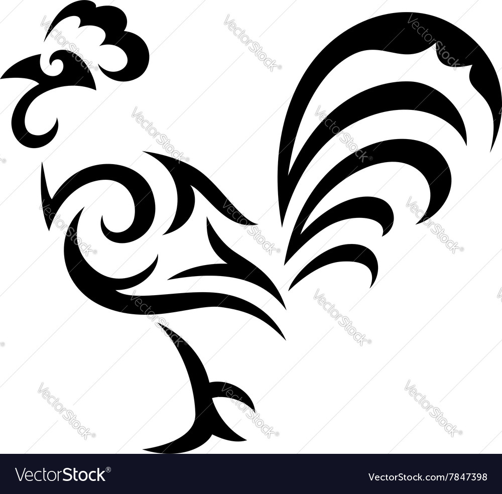 Rooster Royalty Free Vector Image - VectorStock