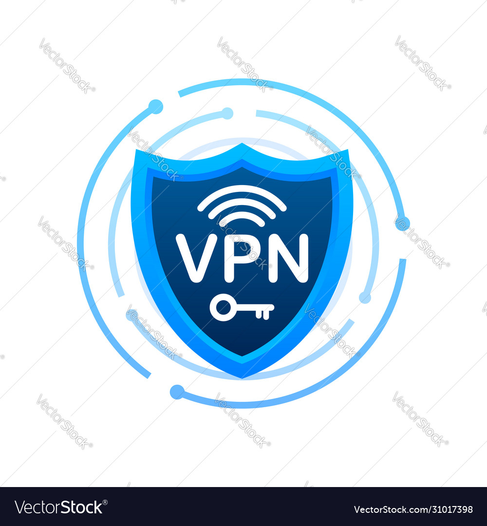 Secure vpn connection concept virtual private Vector Image Secure vpn connection concept virtual private Vector Image
