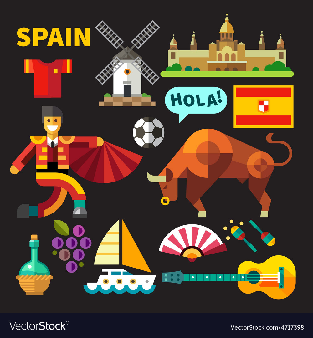 Spain Royalty Free Vector Image - VectorStock