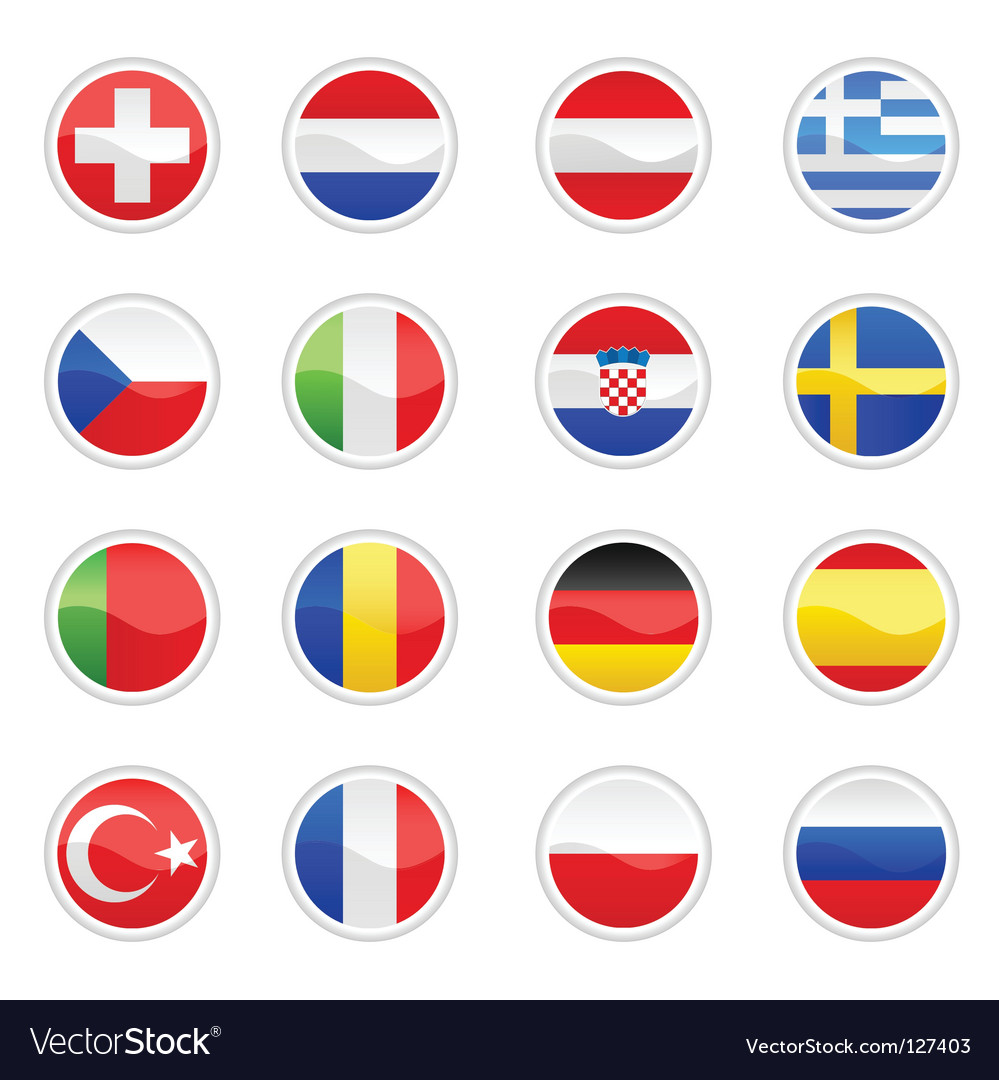 Flag set Royalty Free Vector Image - VectorStock