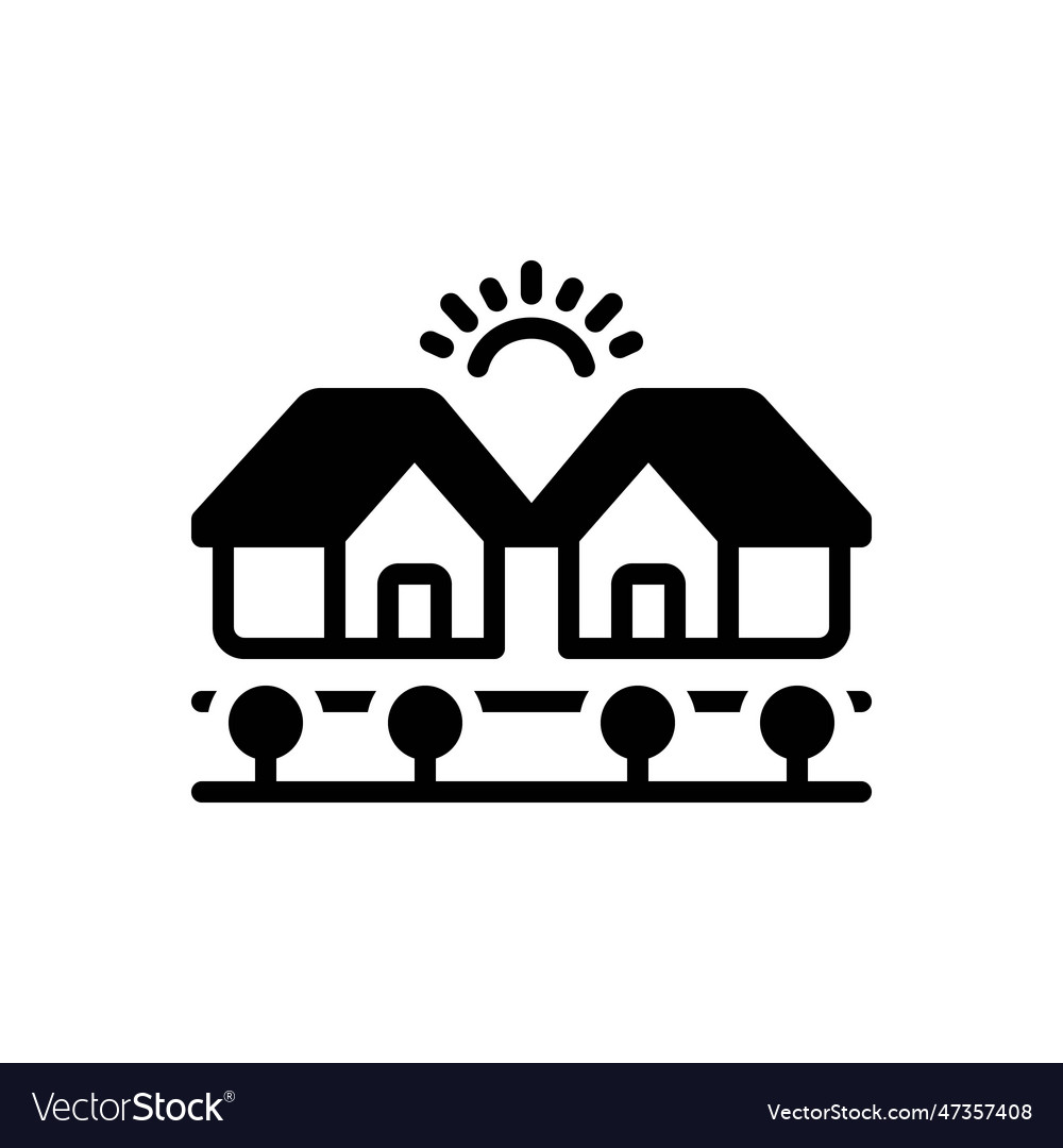 Homes Royalty Free Vector Image - VectorStock