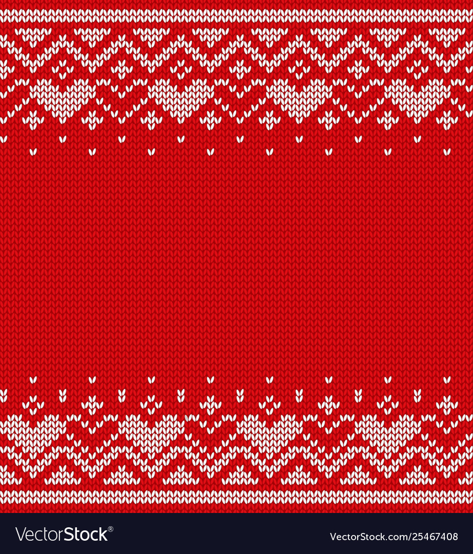 Knitted texture seamless pattern Royalty Free Vector Image
