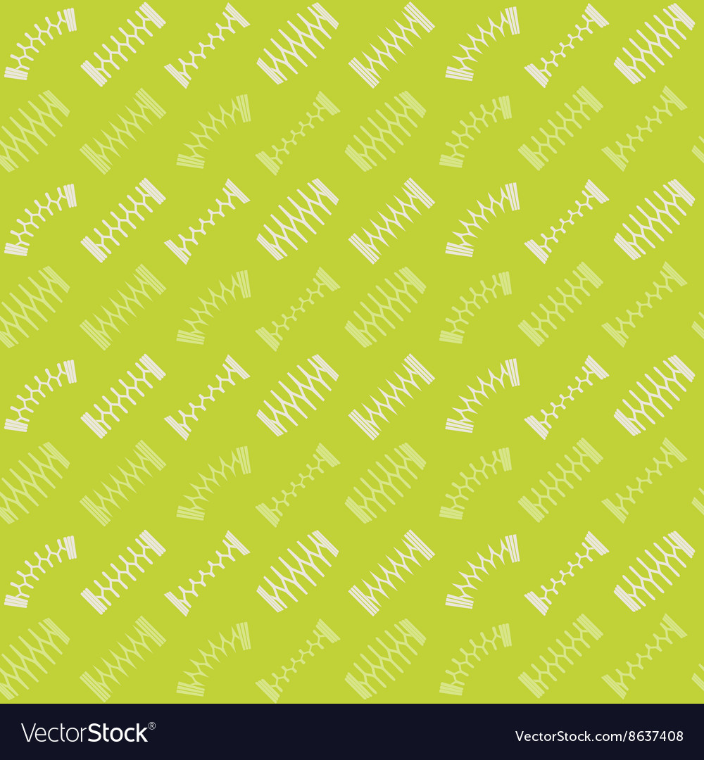 Seamless background with springs Royalty Free Vector Image
