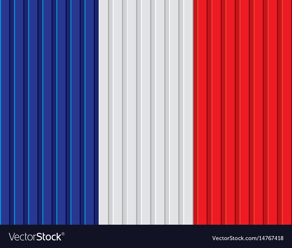 French flag Royalty Free Vector Image - VectorStock