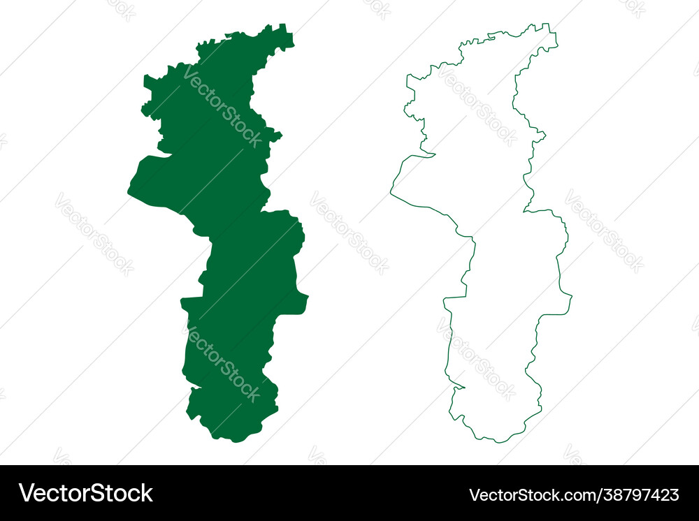 Coimbatore district tamil nadu state republic Vector Image