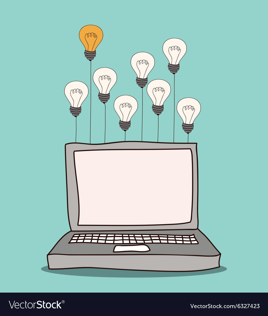 Idea design Royalty Free Vector Image - VectorStock