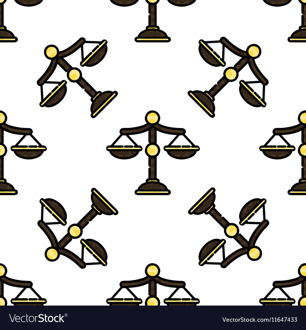 Law flat pattern Royalty Free Vector Image - VectorStock