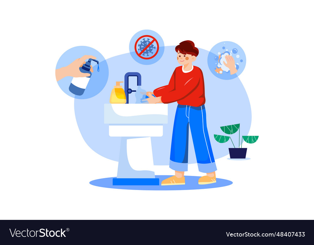 New normal after the covid 19 pandemic Royalty Free Vector