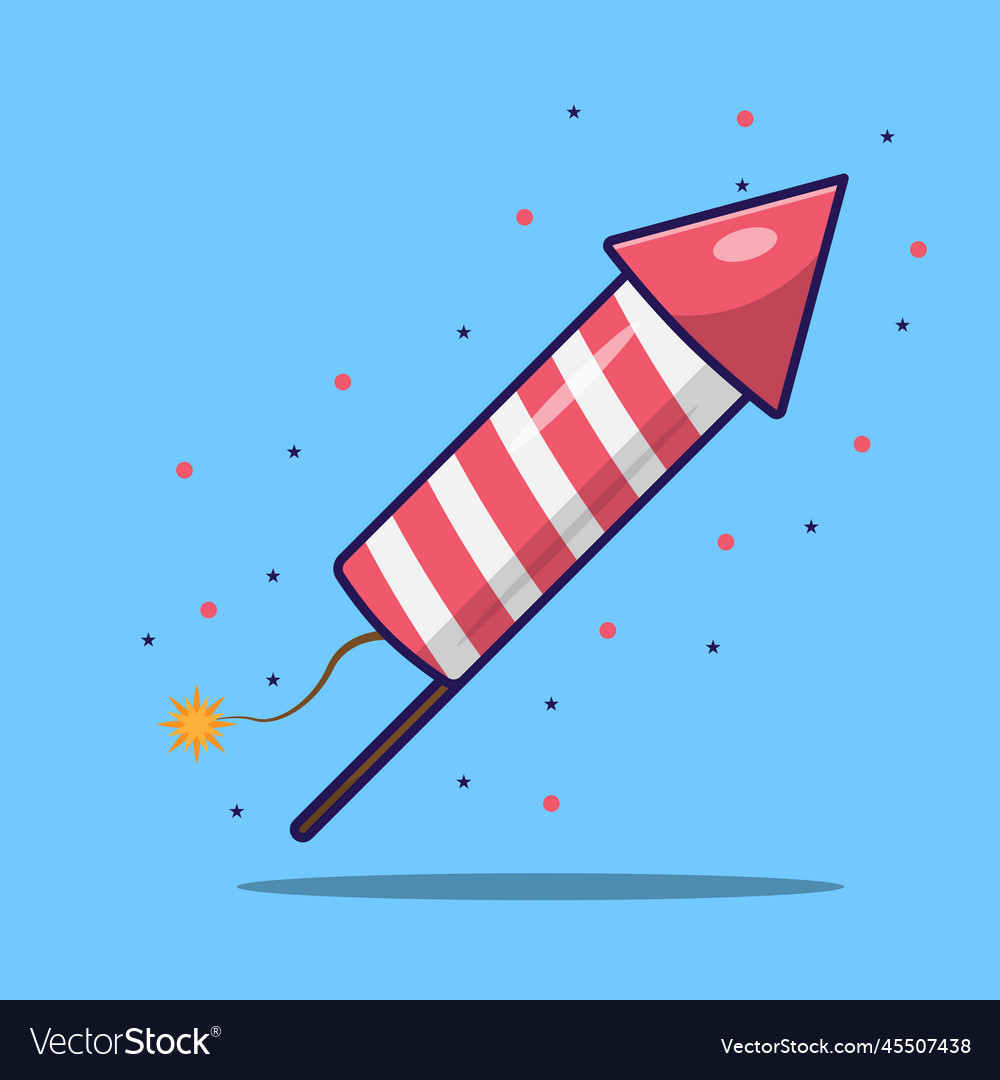 Firework Royalty Free Vector Image - VectorStock