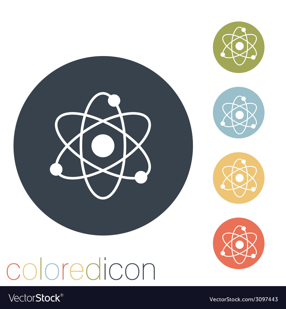 Atom molecule Royalty Free Vector Image - VectorStock