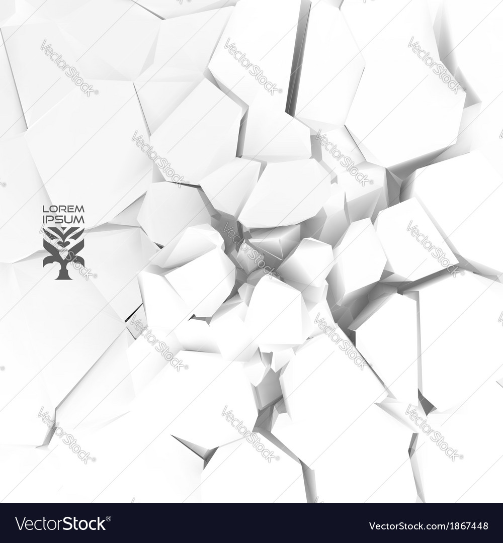 Cracked background Royalty Free Vector Image - VectorStock