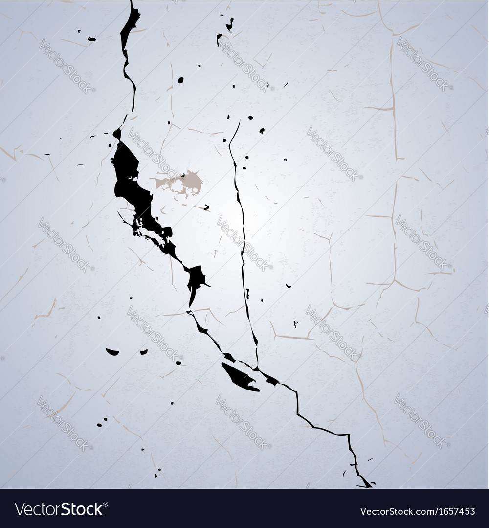 Damaged Wall Texture Royalty Free Vector Image