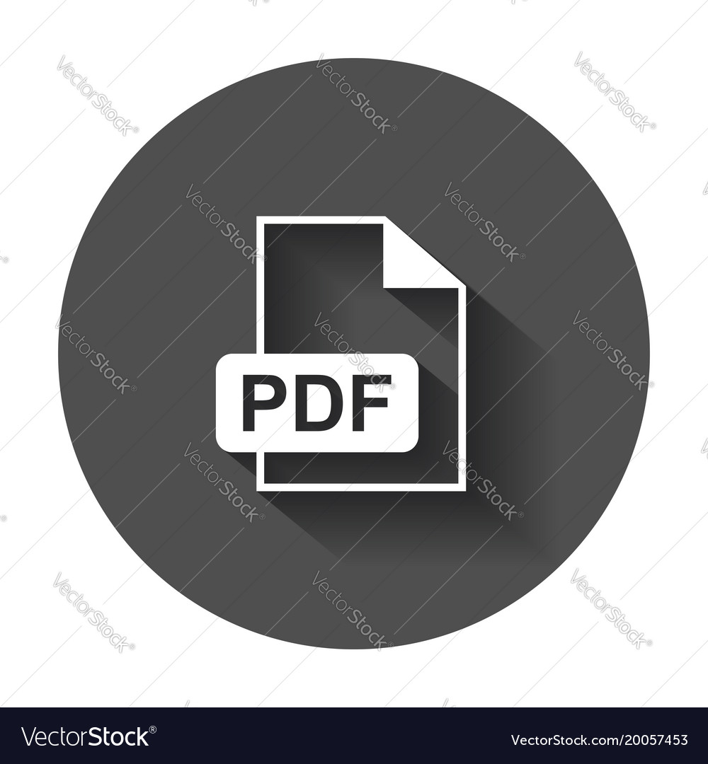 Pdf download icon simple flat pictograph Vector Image Pdf download icon simple flat pictograph Vector Image