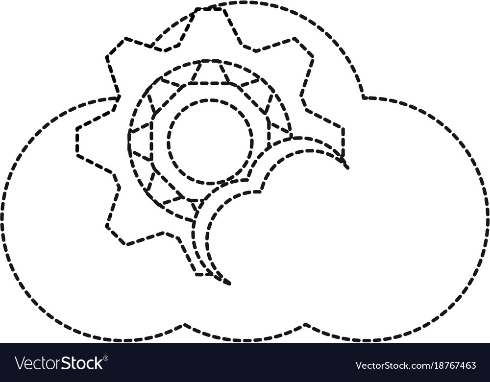 Cloud storage design concept Royalty Free Vector Image
