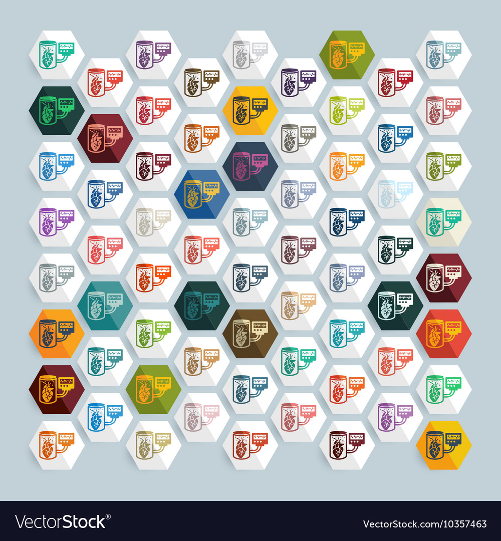 Flat design tissue engineering Royalty Free Vector Image