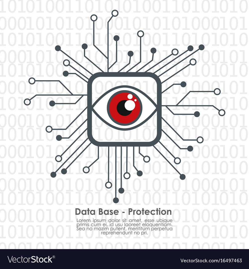 Internet security concept Royalty Free Vector Image