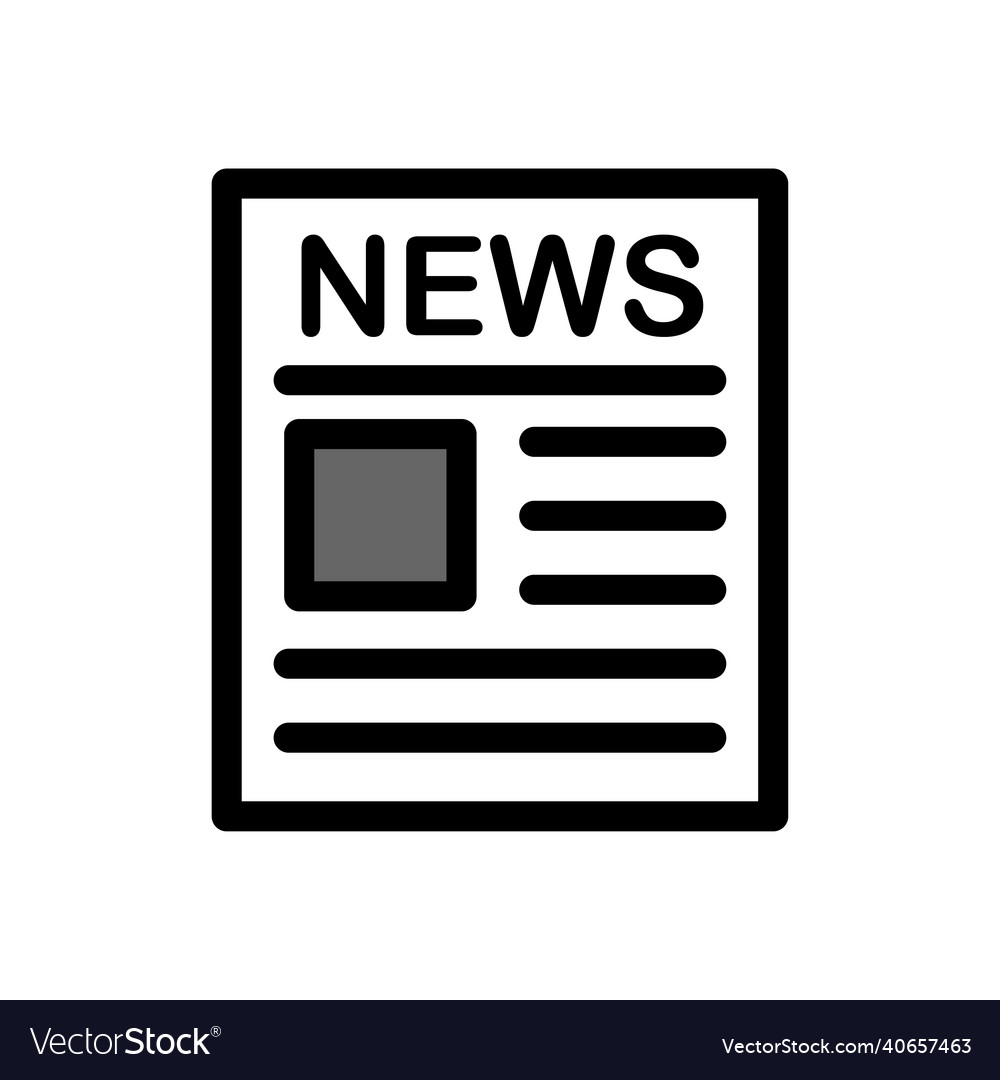 Newspaper Royalty Free Vector Image - VectorStock
