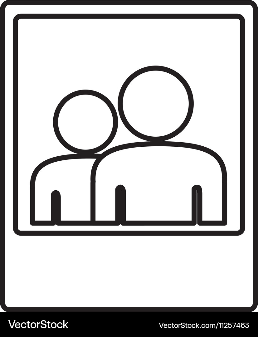Photograph pictograph icon image Royalty Free Vector Image