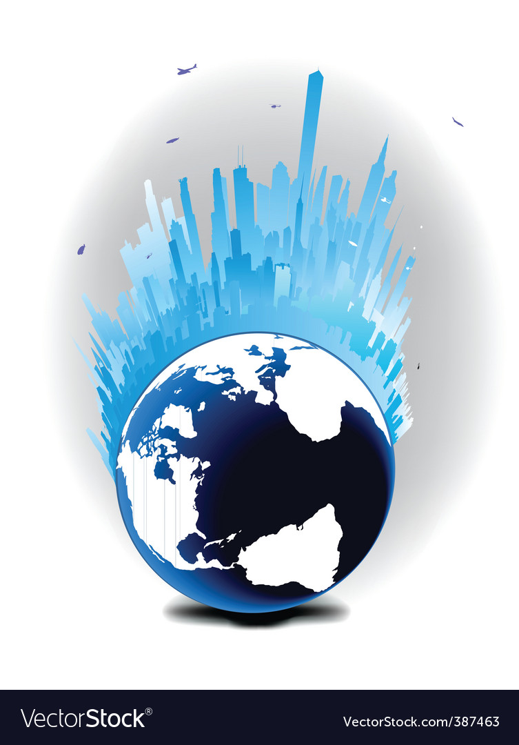 World map Royalty Free Vector Image - VectorStock