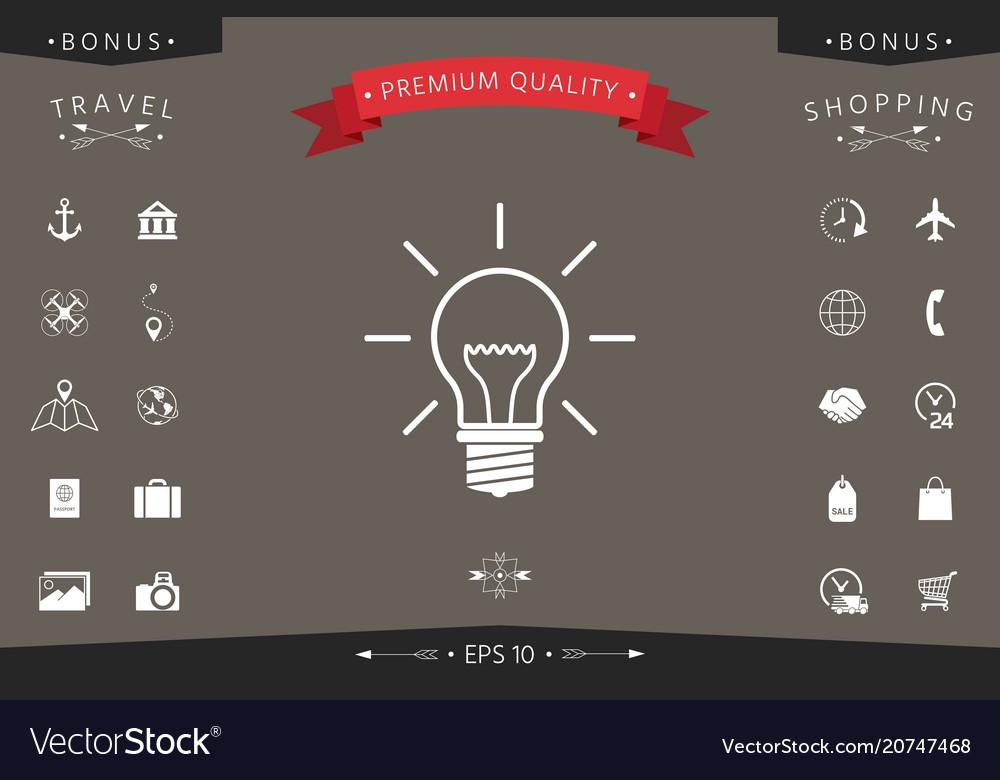 Light bulb - new ideas Royalty Free Vector Image Light bulb - new ideas Royalty Free Vector Image