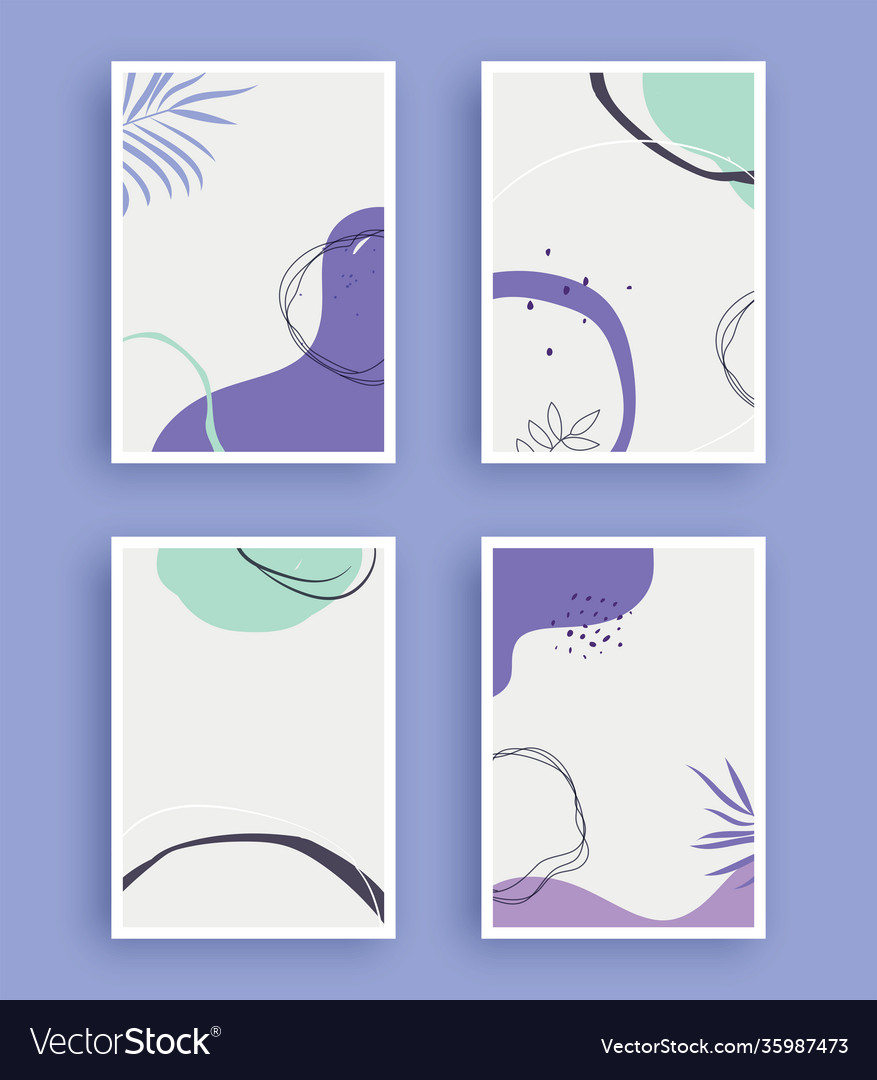 Abstract art painting with pastel colors Vector Image