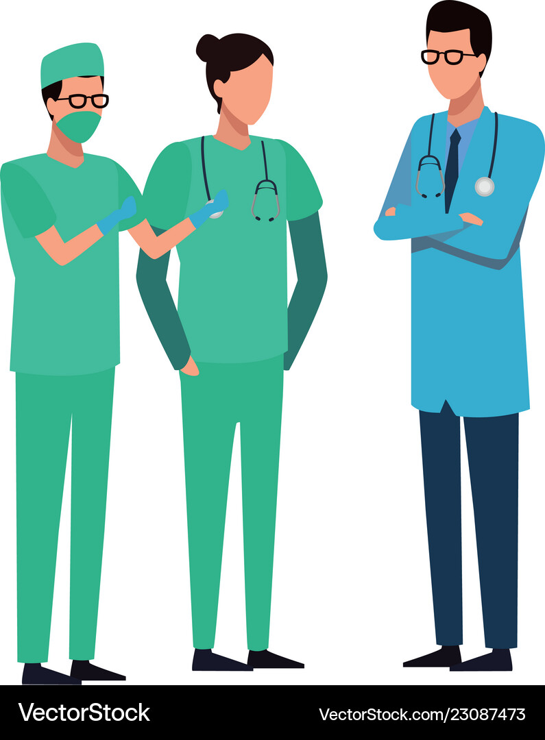 People job and occupation Royalty Free Vector Image