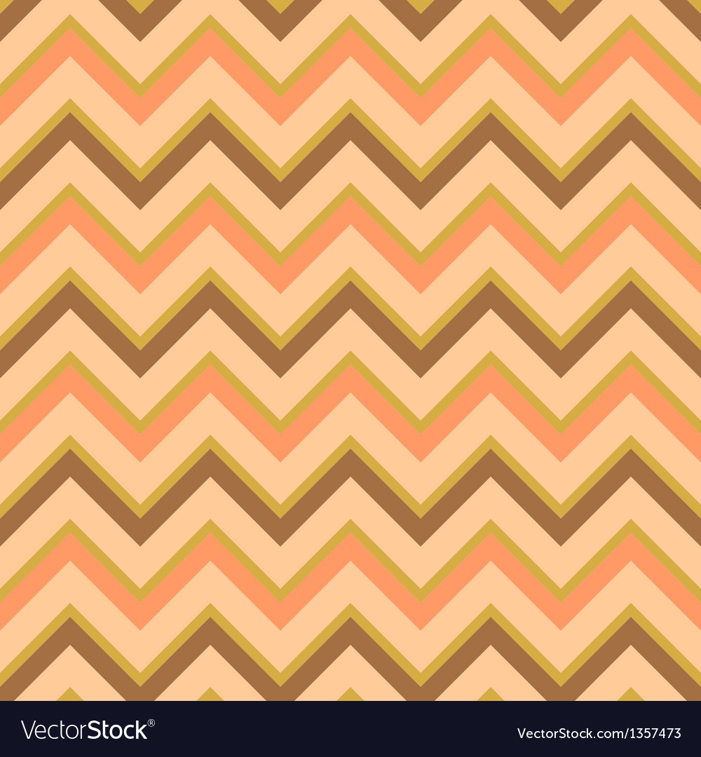 Seamless chevron pattern in retro style Royalty Free Vector