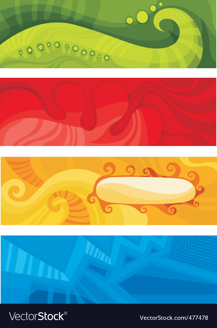 Cards set Royalty Free Vector Image - VectorStock