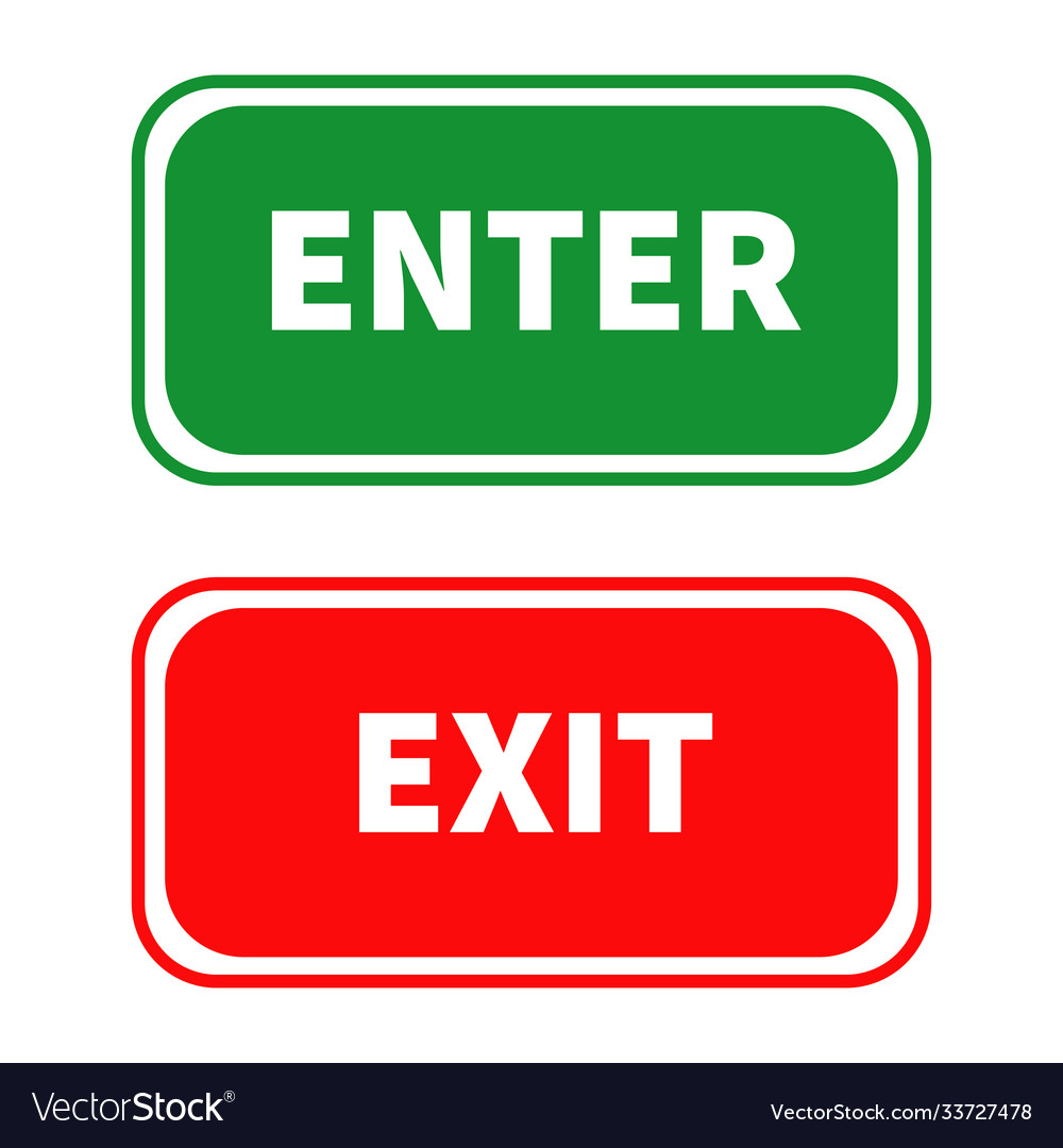 Entrance Signs Printable